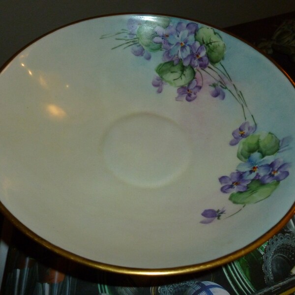Vintage Violet Dish - Etsy
