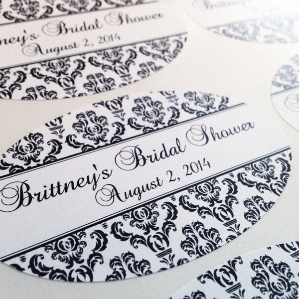 Damask Labels - Etsy