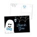 Ghost Thank You Note Postcards Halloween Thank You Note - Etsy