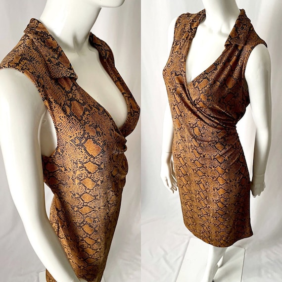 Y2K Snake Dress - Gem