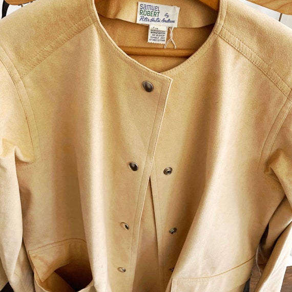 Vintage 60s Mod Tan Coat - Gem