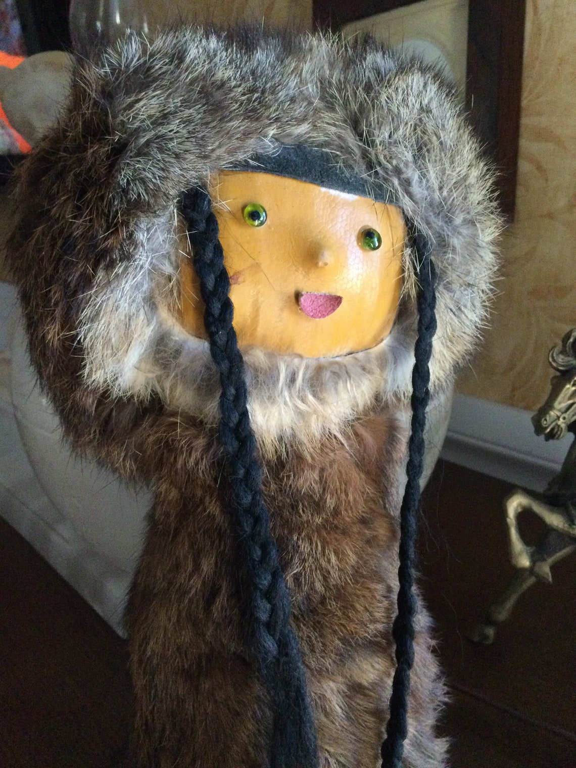 Antique INUIT Ceremonial Drum Dance Hand Puppet - Etsy