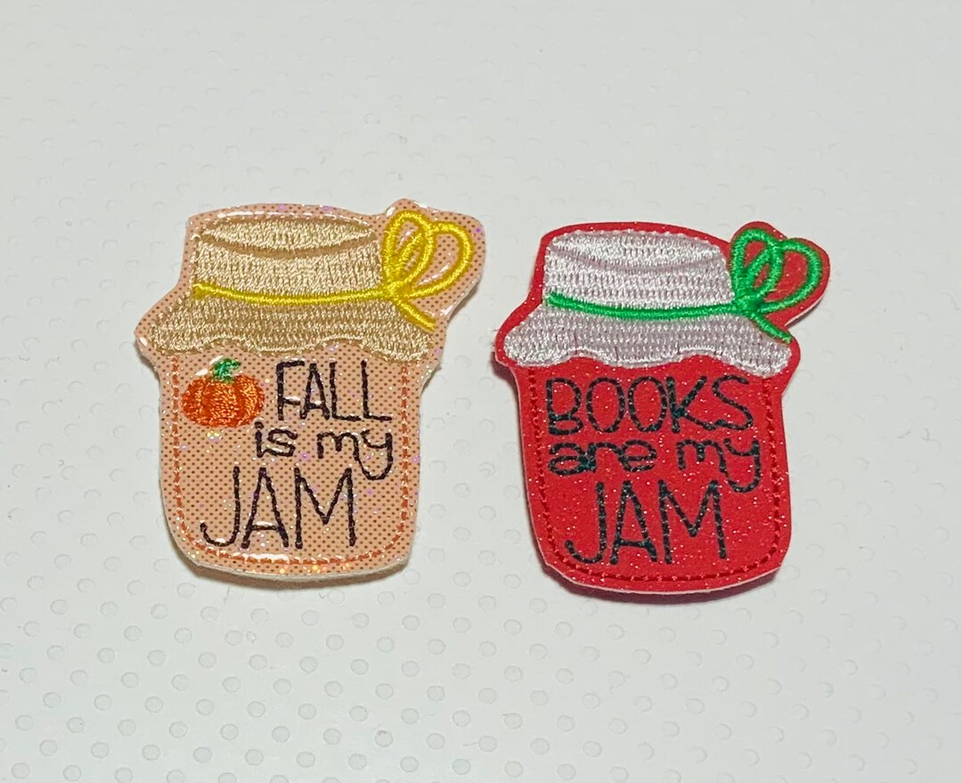 4 Exclusive Jam Felties, Fall Felties, Books Felties,vinyl Felties ...