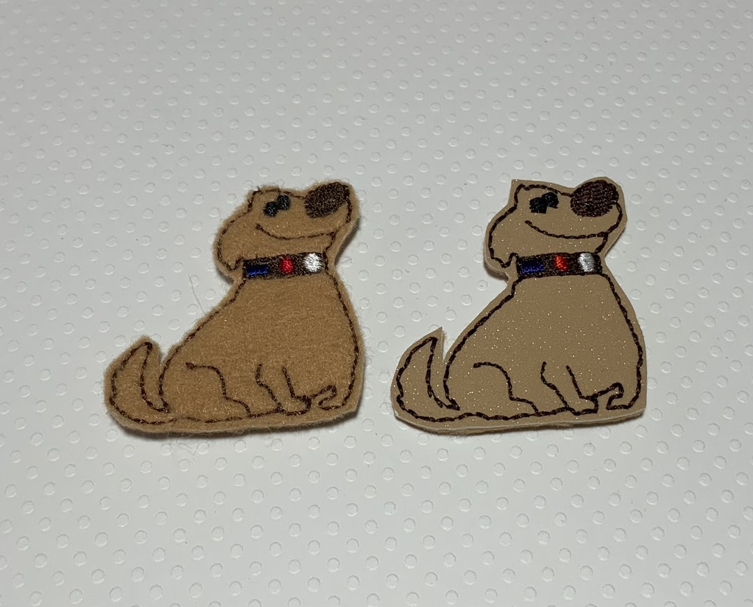 4 Dog Feltie , Cartoon Dog. Always Precut - Etsy