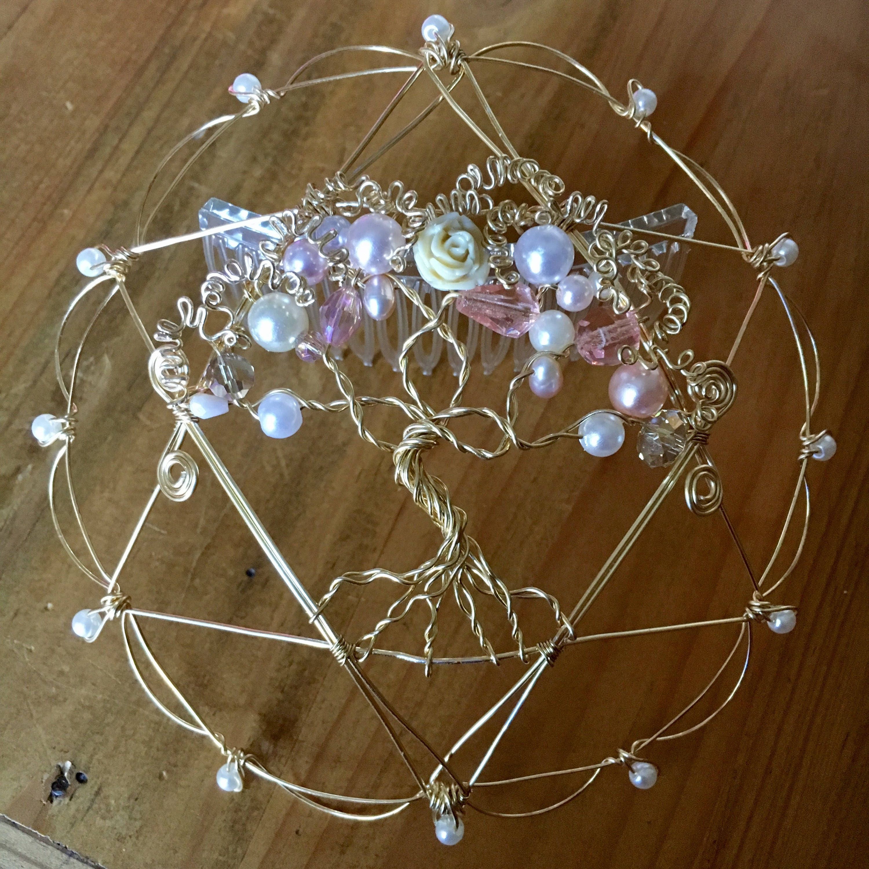 Women's Rose Etz Chaim Star of David Wire Kippah - Etsy UK
