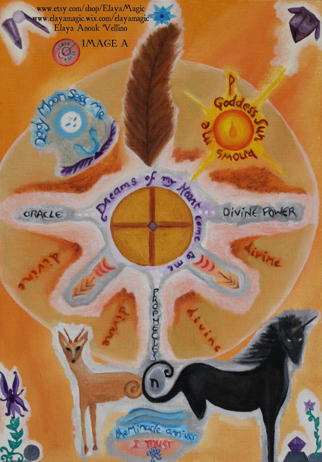 Prophecy - Poster Proposition and a Prayer for Your Dreams (text) - Etsy