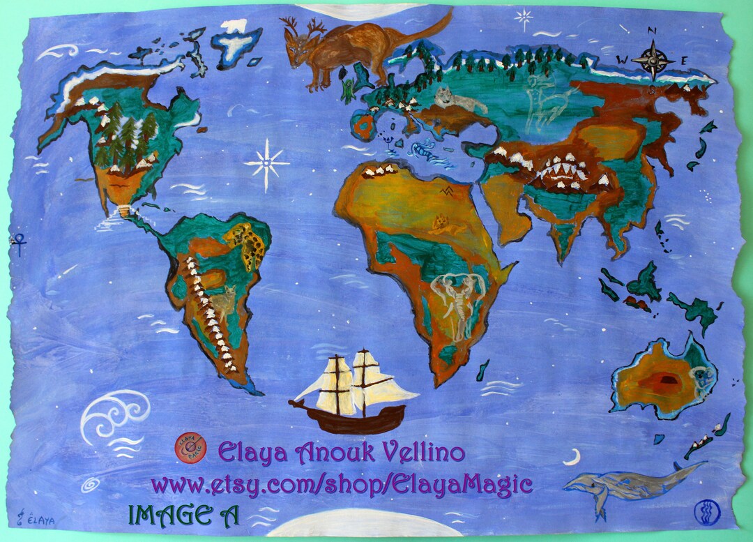 Children World Map* Adventure World Map* Animal Spirit World Map* Seek ...