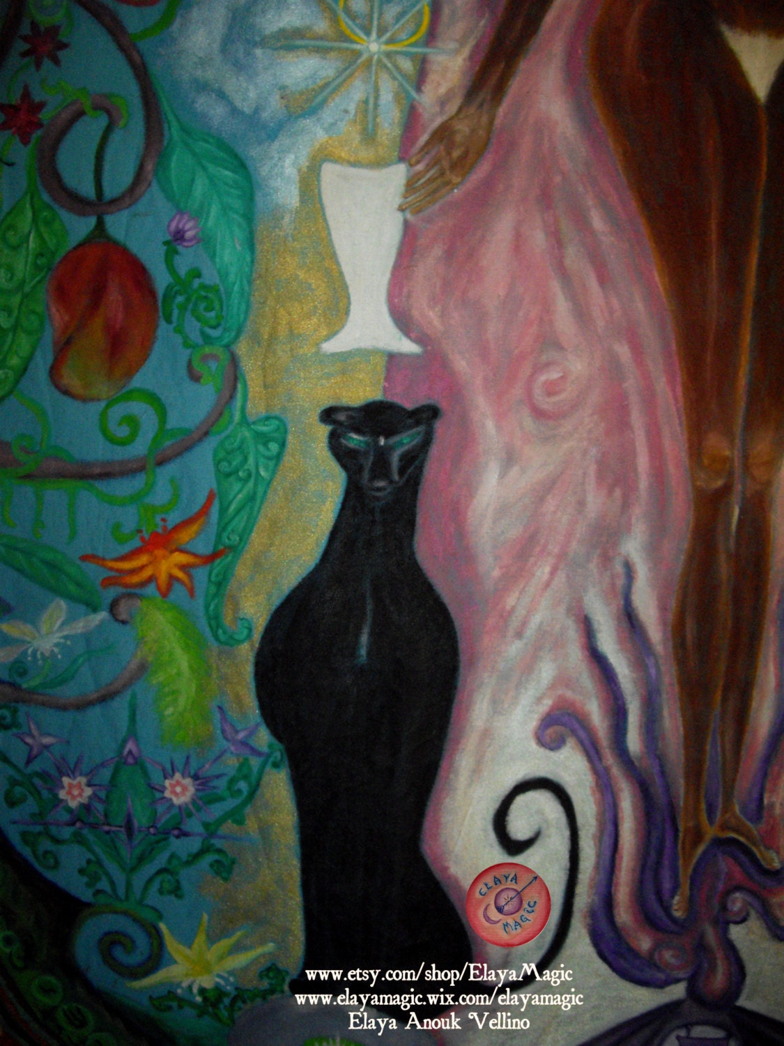 Goddess Isis and Tree of Life: Dawn of the New Age Poster | Etsy