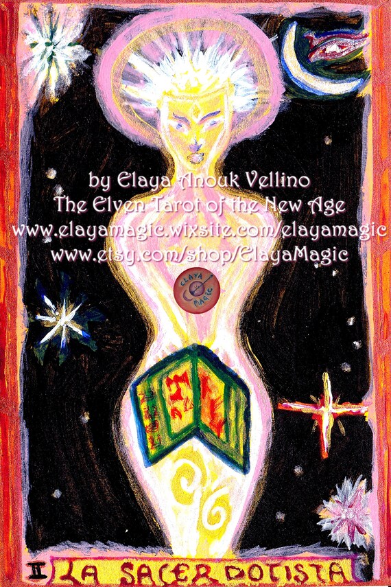 Digital Download Tarot Art Card Isis: the | Etsy