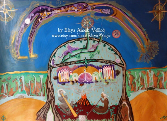 Sacred Earth: Earth Element & New Earth Celebration Poster | Etsy