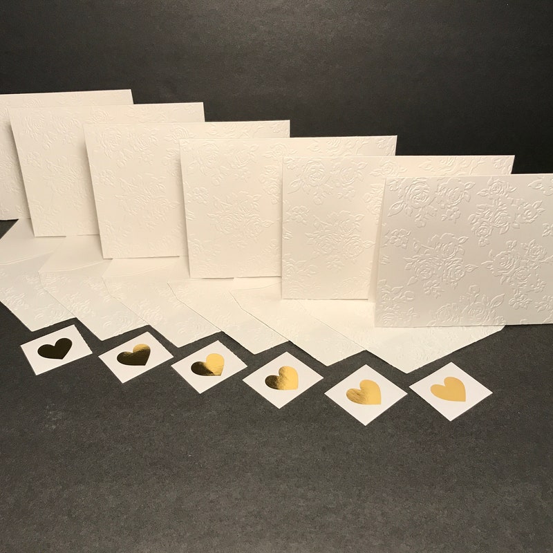 Embossed Cards - Etsy