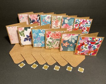 Blank Mini Cards - Etsy