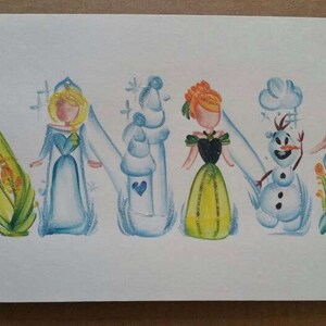 Custom Disney Inspired Princess Name Painting - Etsy