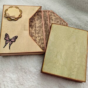 Handmade Journal in Decorative Box - Etsy