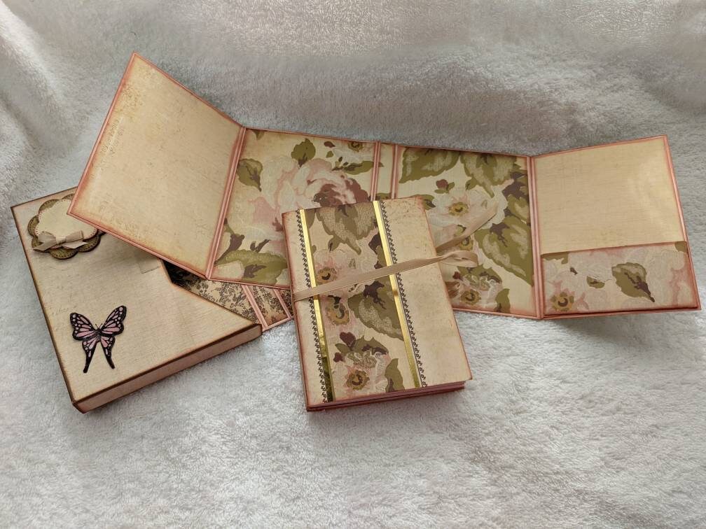 Handmade Journal in Decorative Box - Etsy