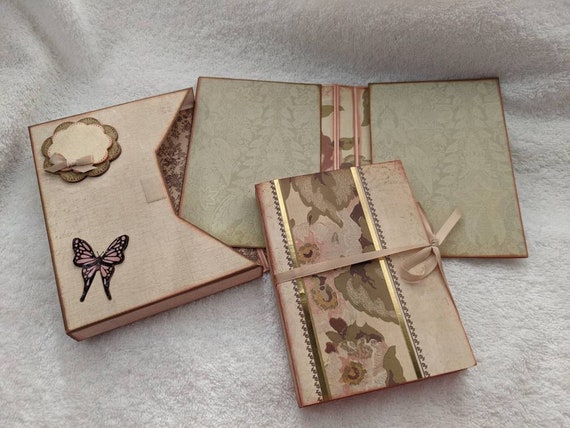 Handmade Journal in Decorative Box - Etsy