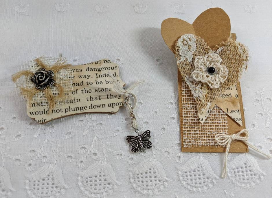 Handmade Mini Album Embellishments - Etsy