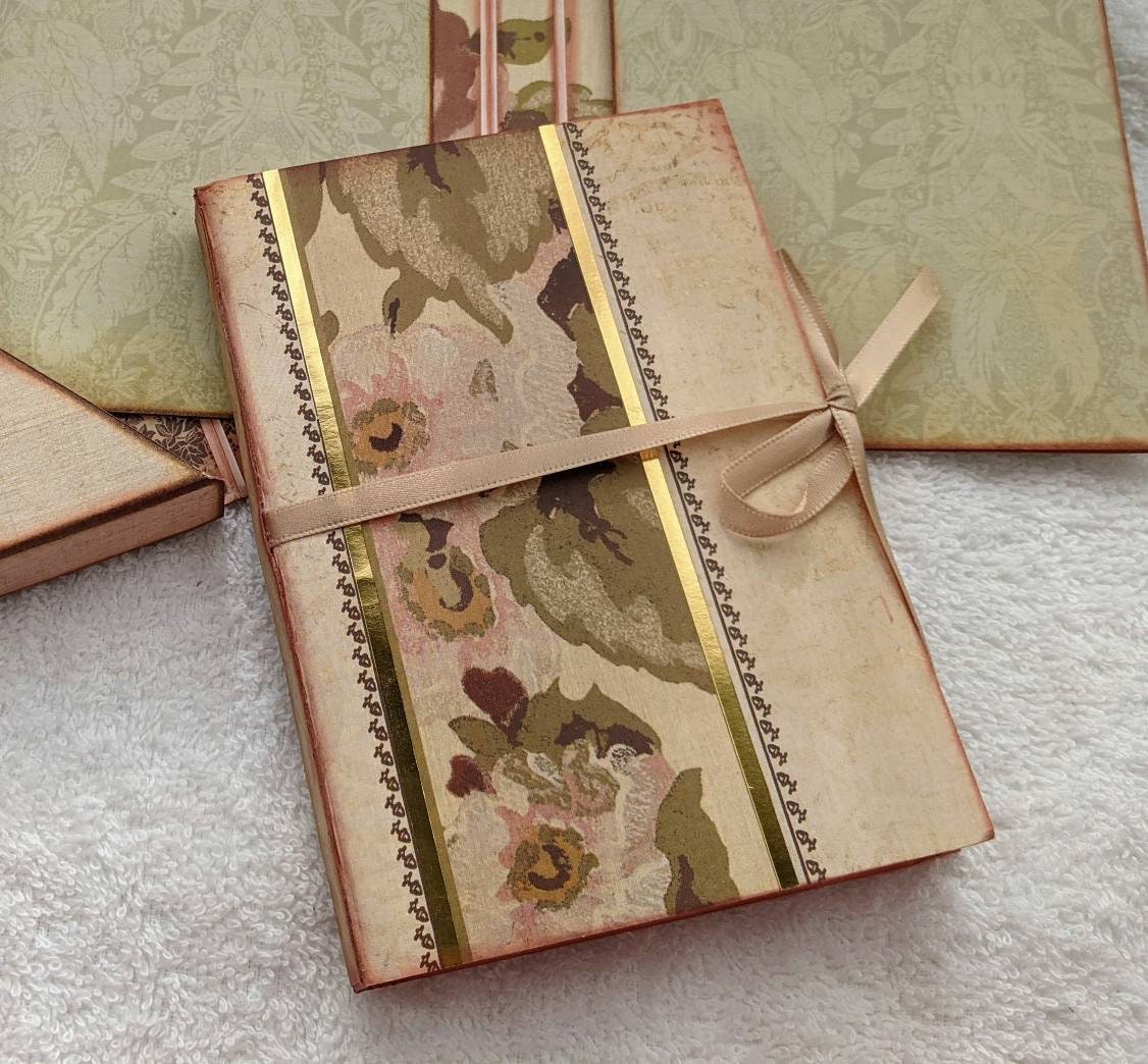 Handmade Journal in Decorative Box - Etsy