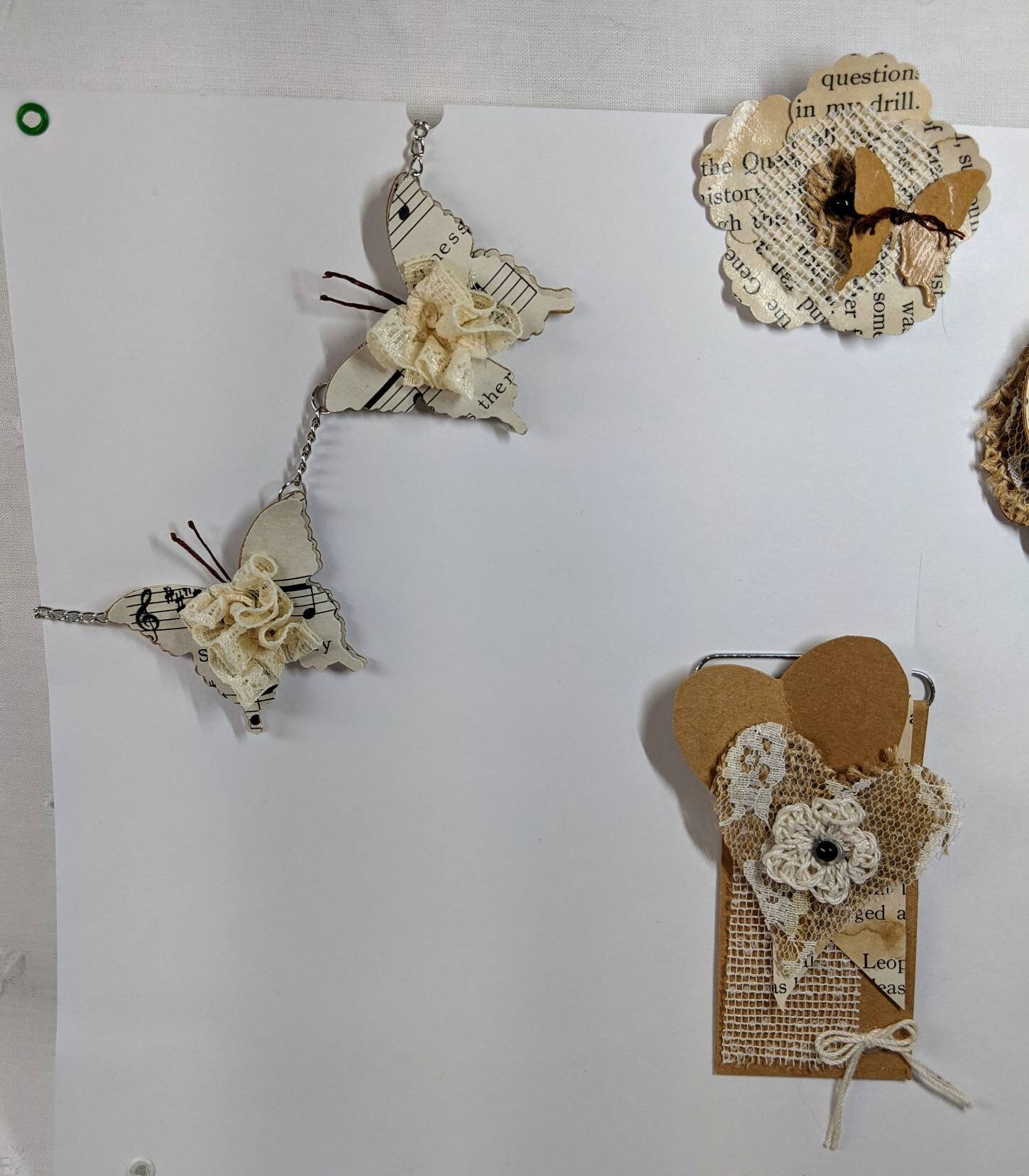 Handmade Mini Album Embellishments - Etsy