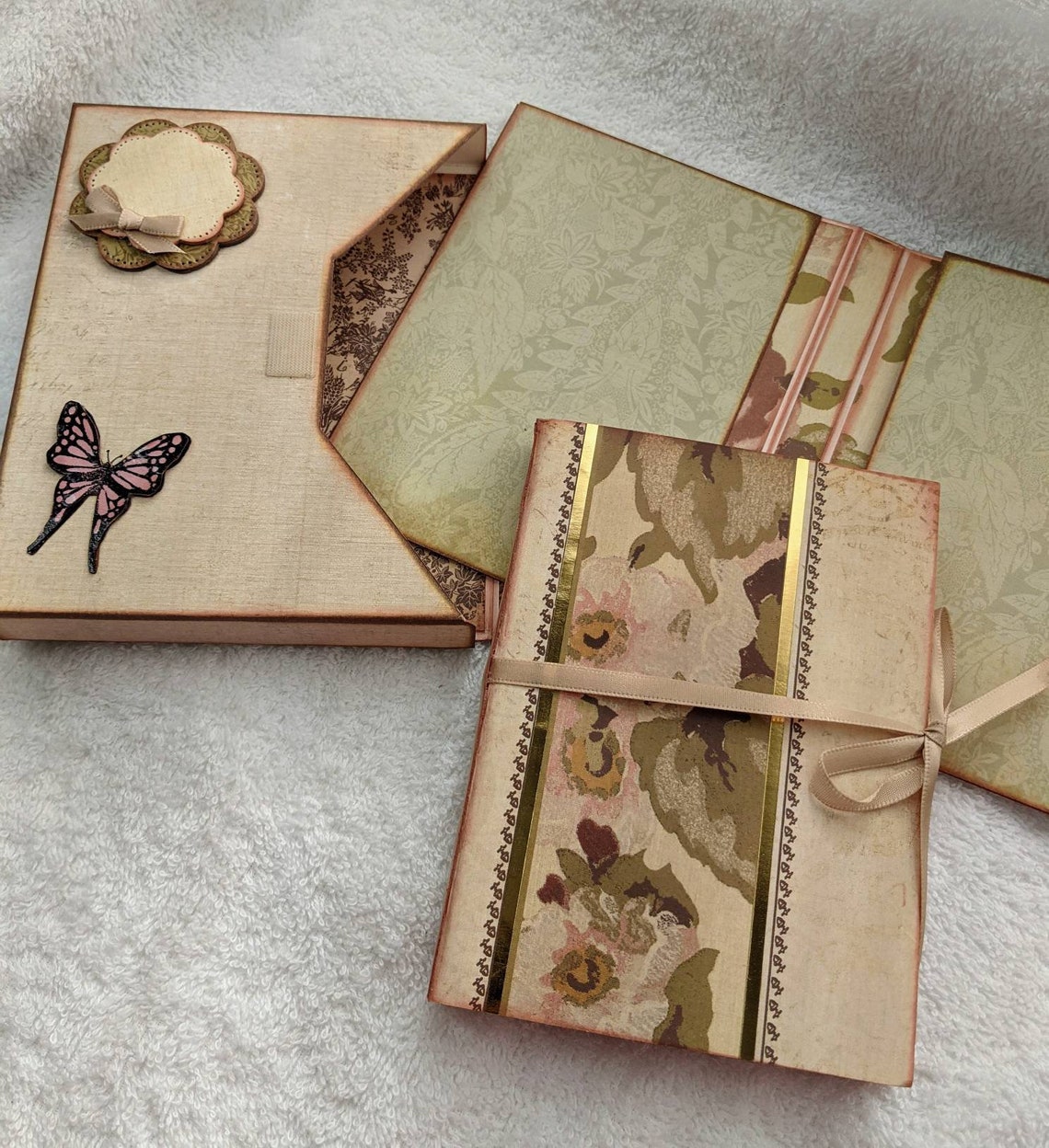 Handmade Journal in Decorative Box - Etsy