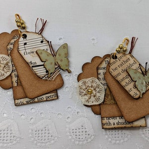 Handmade Mini Album Embellishments, Set of 14 Pieces - Etsy