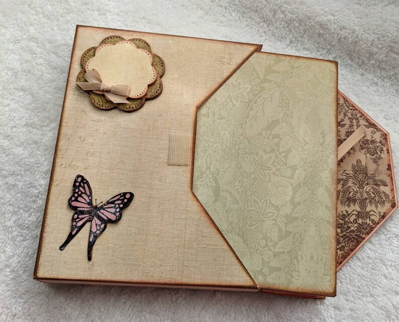 Handmade Journal in Decorative Box - Etsy