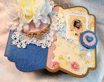 Handmade Mini Album Embellishments Set of 14 Pieces - Etsy