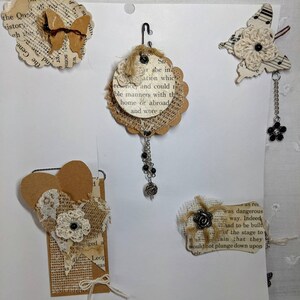 Handmade Mini Album Embellishments - Etsy