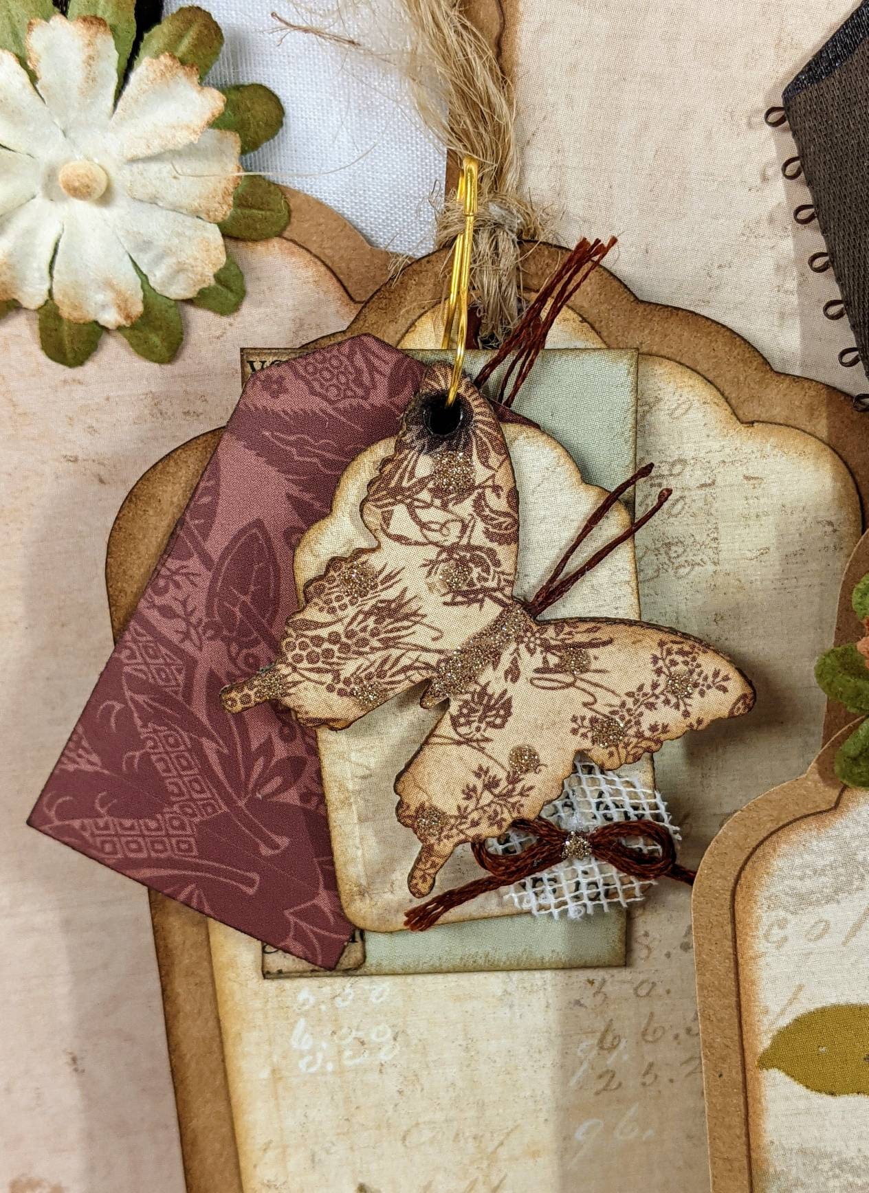 Handmade Mini Album Embellishments, Set of 14 Pieces - Etsy