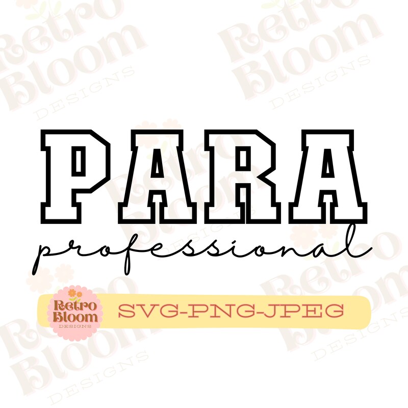Paraprofessional Svg - Etsy