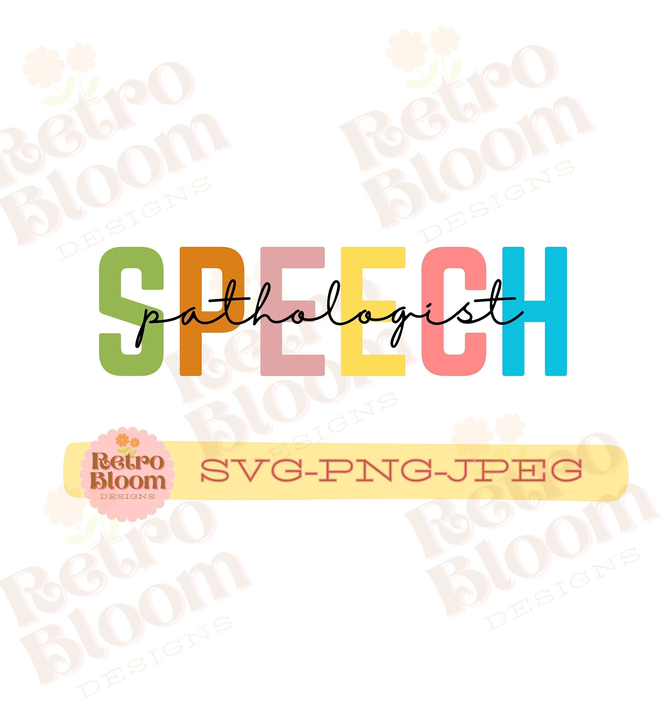 Speech Pathologist Svg SLP Svg Png Jpeg Teacher Appreciation Svg Cricut ...