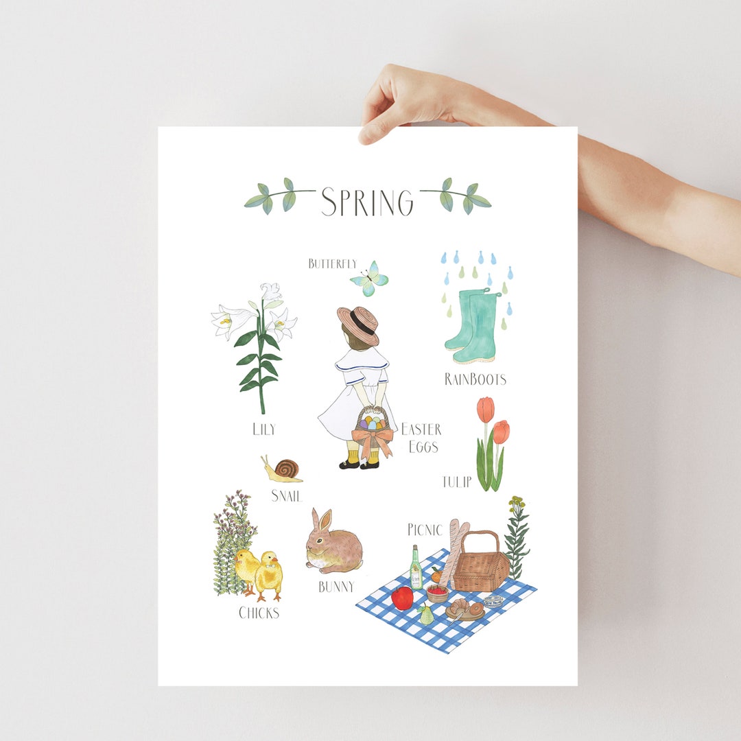 Spring Poster - Etsy