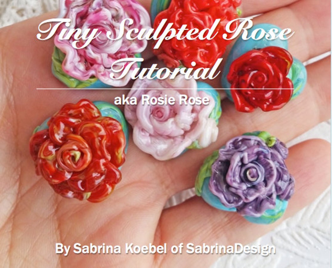 Rosie Rose Tutorial ( Tiny Sculpted Roses ) by Sabrina Koebel of ...
