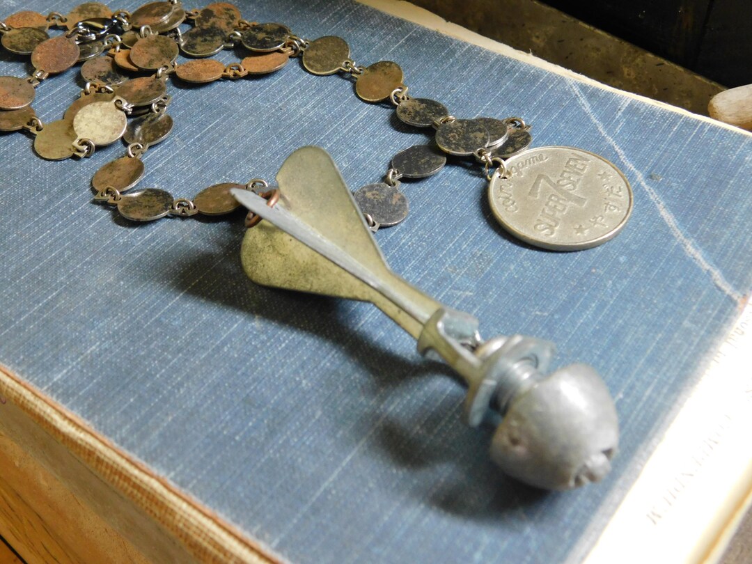 Carnivale Games. Vintage Upcycled Toy Cap Bomb Pendant Necklace ...