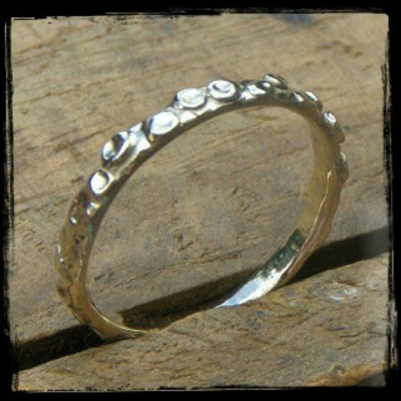Beastie. Medium Squid 10K Solid Gold Tentacle Ring Yellow White or Red ...