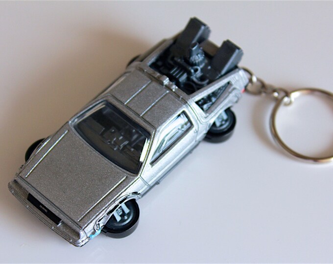 Time Machine Back to the Future Hot Wheels Diecast on a - Etsy