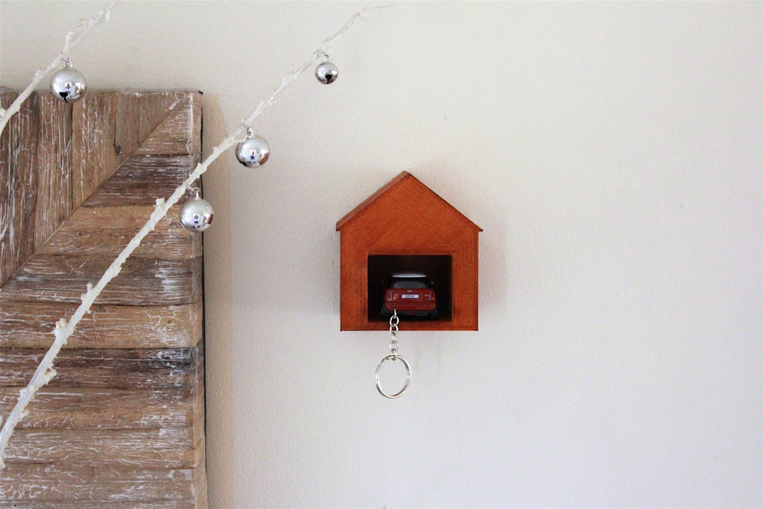 Mini Garage - Car Key Keychain Holder - Etsy