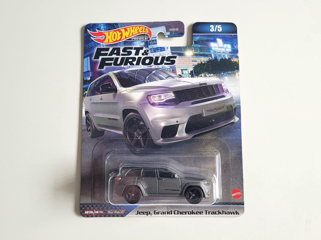 Jeep Grand Cherokee Trackhawk Fast and Furious Hot Wheels LC Rare ...