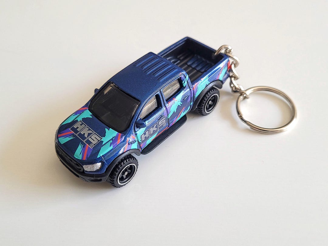 2019 Ford Ranger Raptor - Hot Wheels Die Cast on Key Chain - Etsy