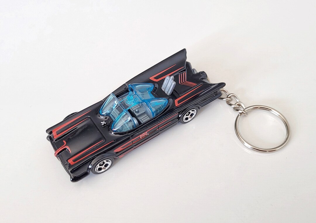 1966 Classic TV Series Batmobile - Hot Wheels Die Cast on Key Chain - Etsy