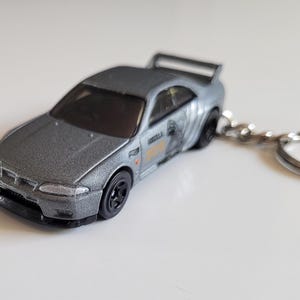 Nissan Skyline GT-R R33 Godzilla Hot Wheels Diecast on Key Chain - Etsy