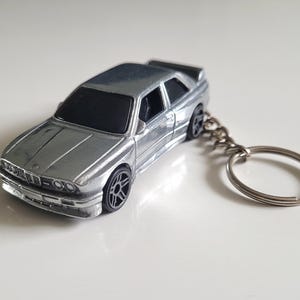 BMW M3 E30 Polished Hot Wheels Die Cast on Key Chain - Etsy
