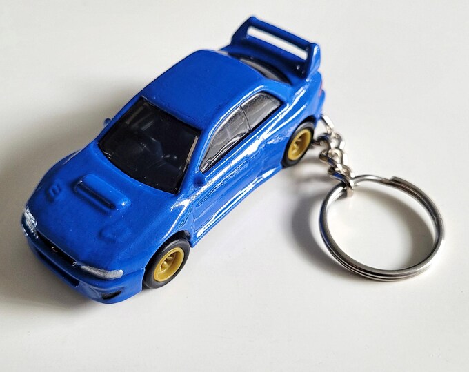 1998 Subaru Impreza WRX 22B Sti - Custom Painted Real Riders Hot Wheels ...