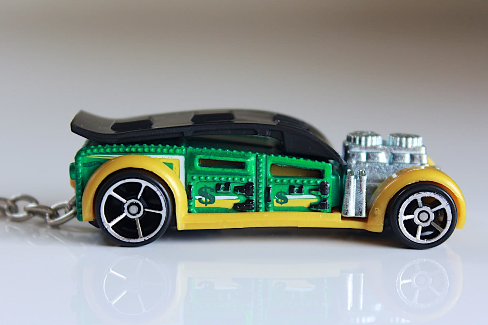 Fast Cash Money Clip Hot Wheels Die Cast on Key Chain - Etsy