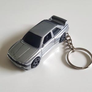 BMW M3 E30 Polished Hot Wheels Die Cast on Key Chain - Etsy