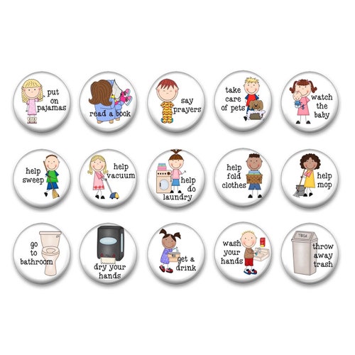 Kids to Do Chart Kids Routines Chore Chart Download Edit | Etsy