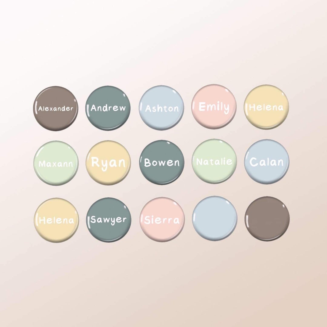 Custom Name Magnets Fridge Magnets Classroom Magnets Custom Name ...