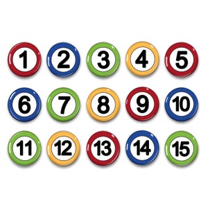 Student Number Magnets Attendance Magnets Calendar Magnets Counting ...