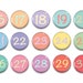 Student Number Magnets Attendance Numbers Perpetual - Etsy