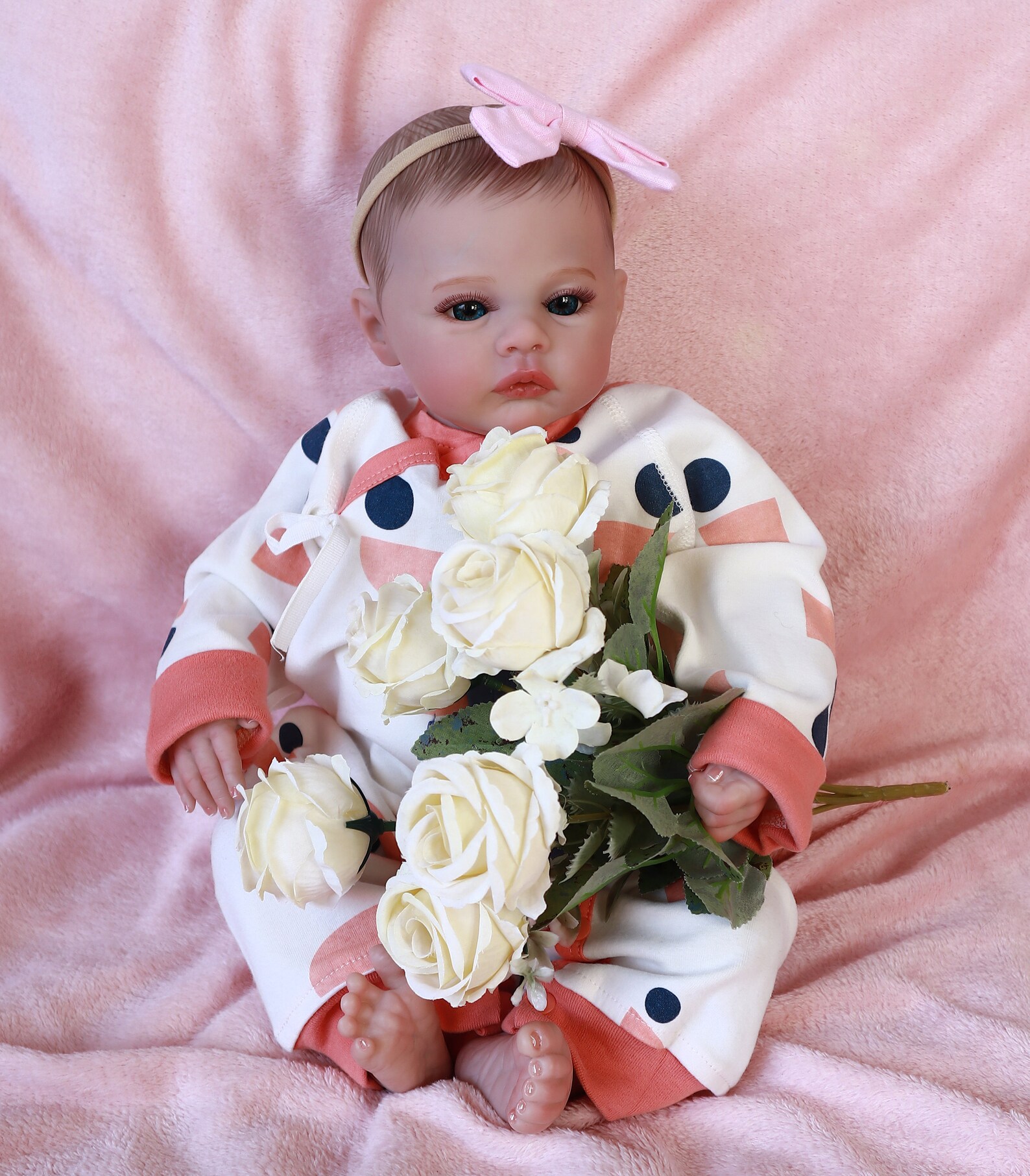 Reborn Twins 3D Skin With Visible Veins Reborn Toddler Girl Lifelike ...
